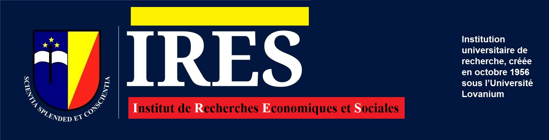 Bienvenue à l'IRES